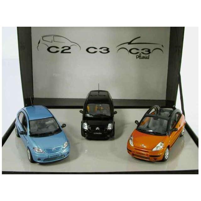 シトロエン C2/C3 ミニカー 3台セット Norev 1/43スケール : バスクホビー - 通販 - Yahoo!ショッピング