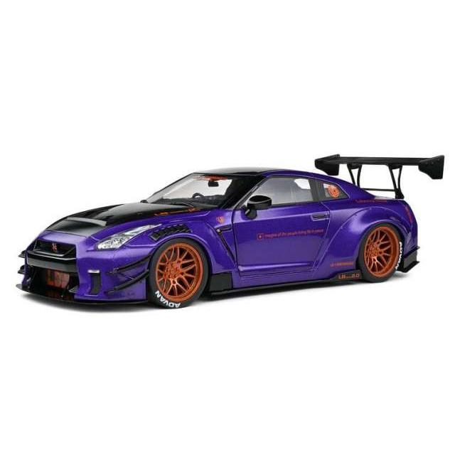 2022 Nissan GT-R (R35) LB ワークス ボディキット 2.0 パープル/SOLIDO 1/18ミニカー : バスクホビー - 通販 - Yahoo!ショッピング