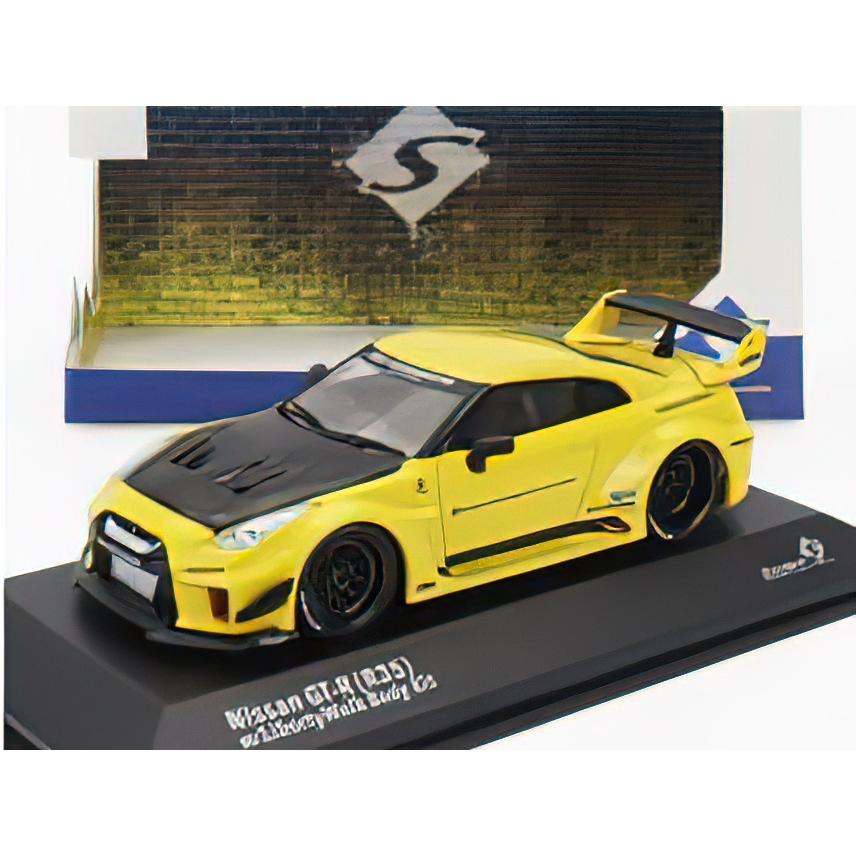NISSAN - GT-R (R35) LB WORKS SILHOUETTE COUPE 2019 YELLOW BLACK /SOLIDO 1/43 ミニカー : バスクホビー - 通販 ...