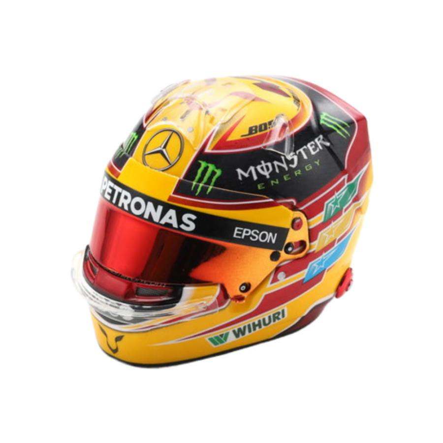 1/5 ヘルメット ルイス・ハミルトン 2017 メキシコGP F1 Spark : バスクホビー - 通販 - Yahoo!ショッピング