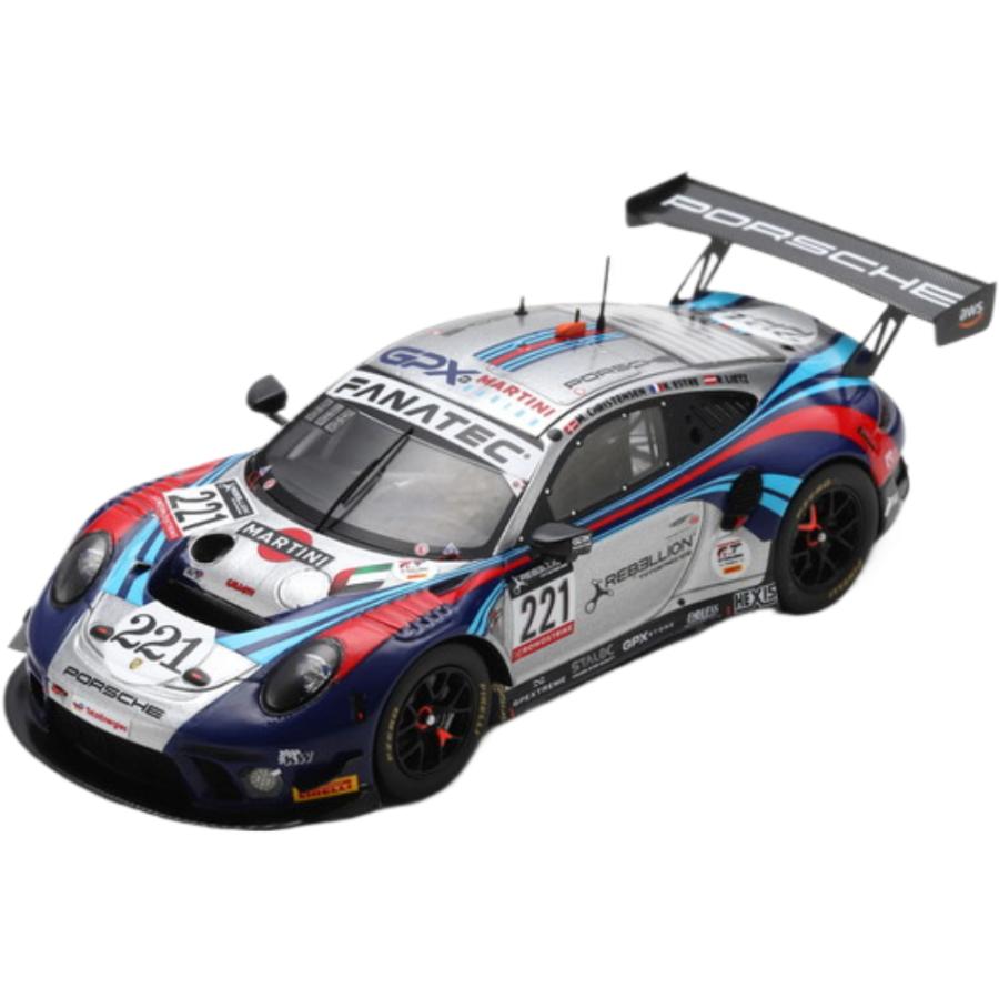 Porsche 911 GT3 R GPX Martini 24H Spa 2022 R.リーツ Spark 1/43 : バスクホビー ...