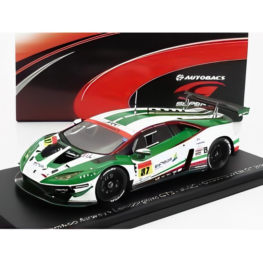 LAMBORGHINI アヴェンタドール GT3 #87 松浦/坂口 スーパーGT 2022 チーム JLOC Spark 1/43 ミニカー ...