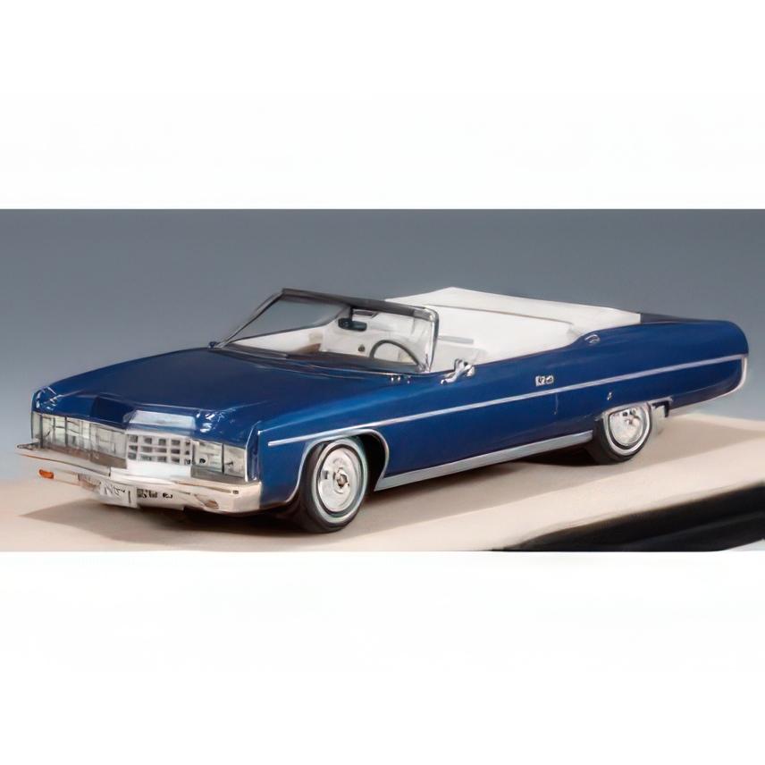 【予約】CHEVROLET CAPRICE CONVERTIBLE OPEN 1973 DARK BLUE MET/STAMP-MODELS ...