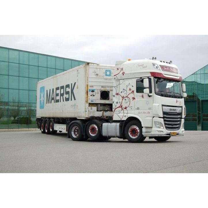 【予約】10-12月以降発売予定Kap Transport DAF Euro 6 40フィートコンテナトレーラー TEKNO 1/50 ...
