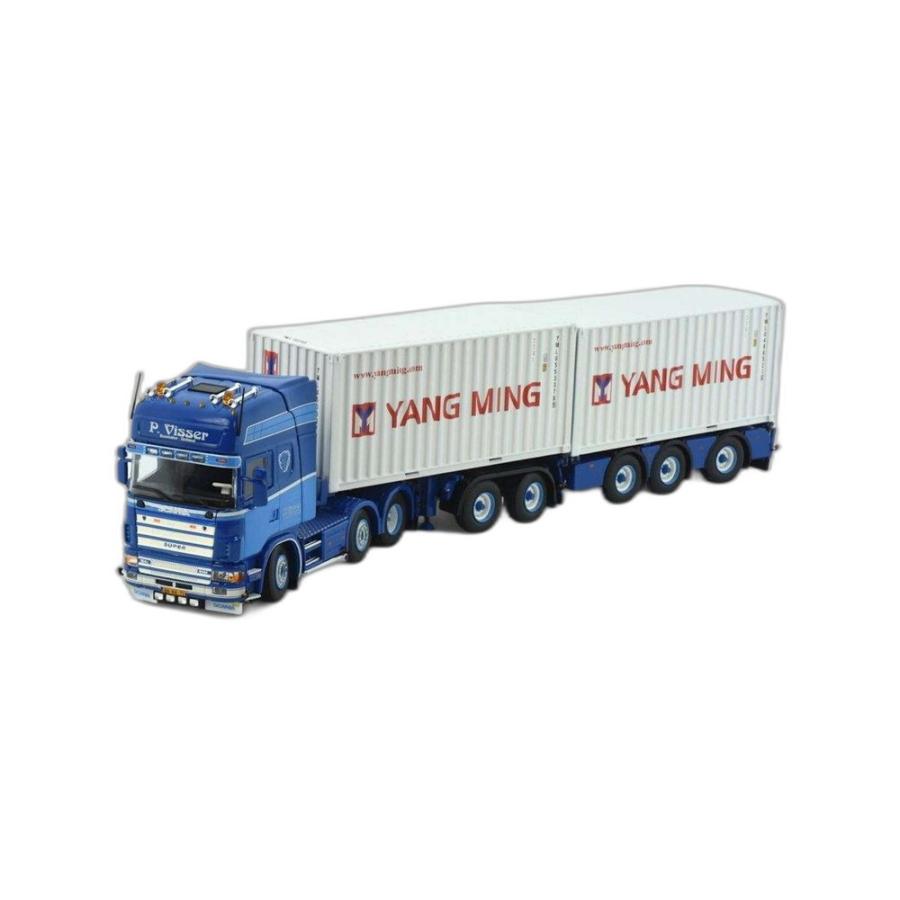 P. Visser Scania 164 580 20ft コンテナ/ Tekno 1/50 建設機械模型 ミニカー : バスクホビー - 通販 - Yahoo!ショッピング