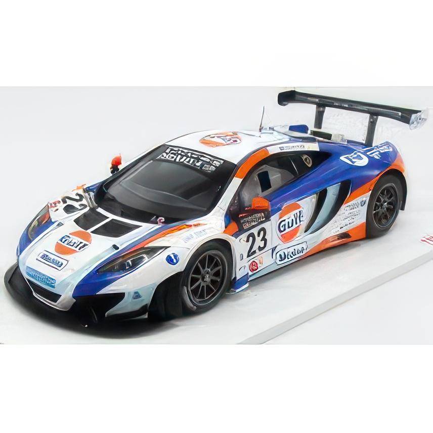 McLAREN MP412 TEAM GULF UNITED AUTOSPORT マカオGTカップ2013 2位 D.WATTS 1/18 ...