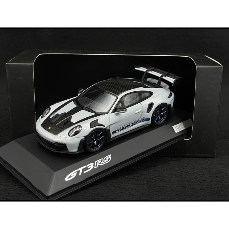 Porsche 911 GT3 RS Type 992 2023 Weissach package Ice Grey 1/43 Spark ...