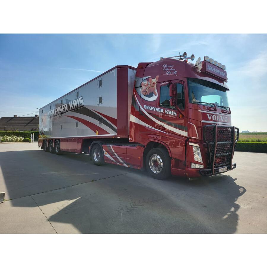 【予約】3-5月以降発売予定DEKEYSER KRIS VOLVO FH4 GLOBETROTTER XL 4X2 LIVE STOCK ...