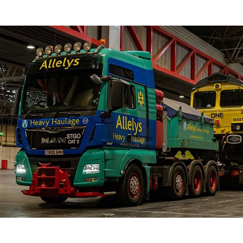 【予約】2023年3月以降発売予定ALLELYS; MAN TGX XXL 8X4 EURO 6C トラック /建設機械模型 工事車両 WSI ...