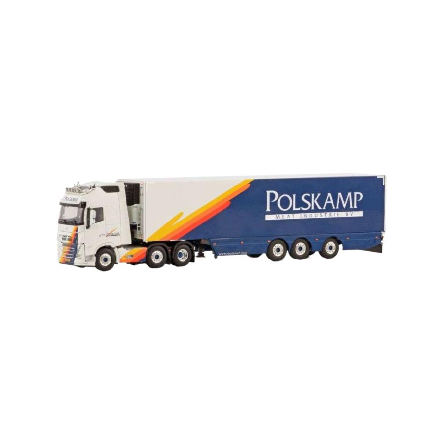 Polskamp Meat Industries Volvo FH5 Globetrotter XL 6x2 リーファートレーラー WSI 1 ...