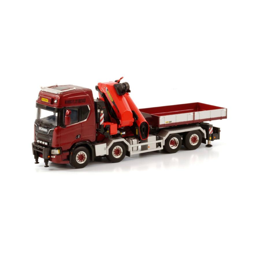 SCANIAスカニア R HIGHLINE CR20H 8X4 SWAP BODY WITH PALFINGER PK 135.002 ...