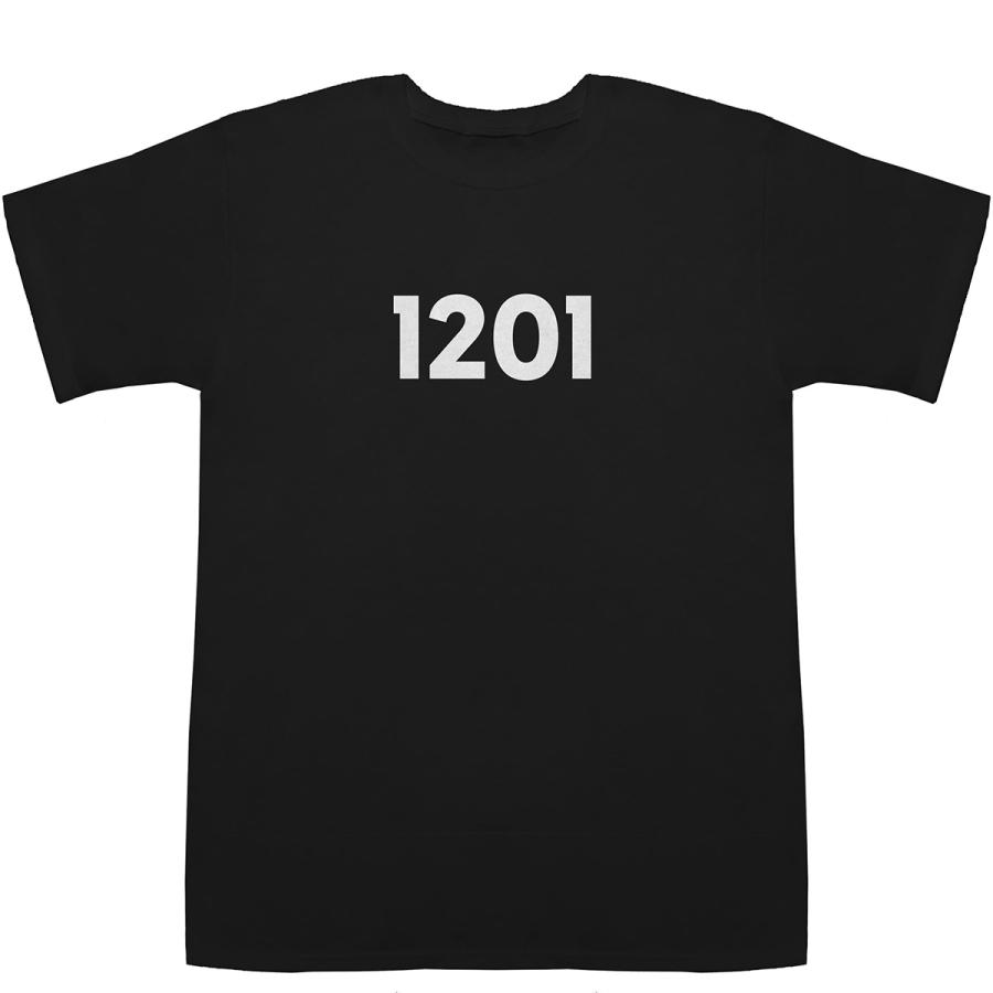 1201 T-shirts【Tシャツ】【ティーシャツ】【数字】【年代】【品番】【西暦】 : BASS CONTROLL - 通販 - Yahoo!ショッピング