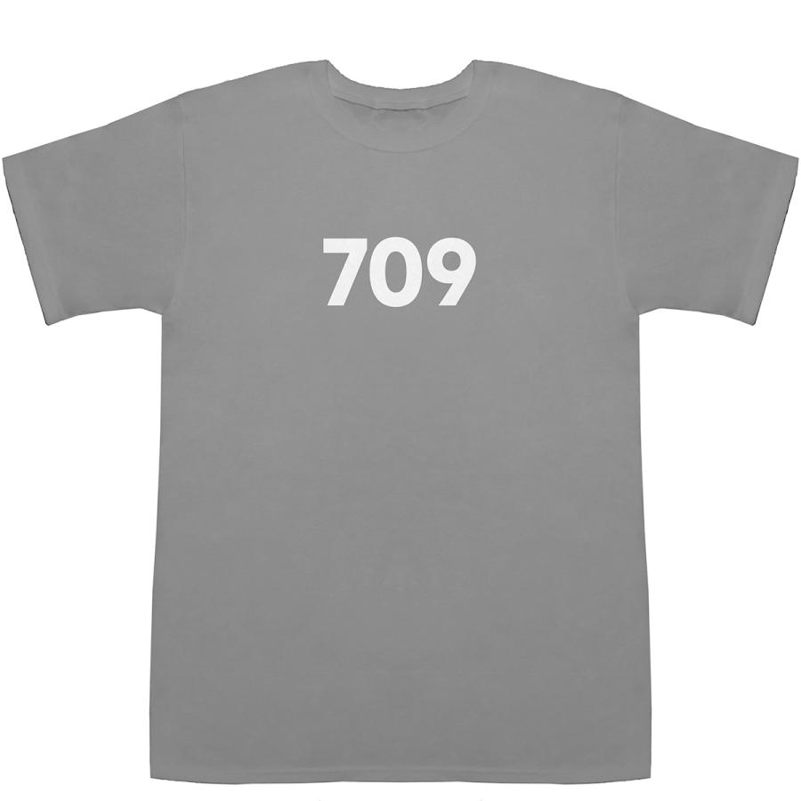 709 T-shirts【Tシャツ】【ティーシャツ】【数字】【年代】【品番】【西暦】 : BASS CONTROLL - 通販 - Yahoo ...