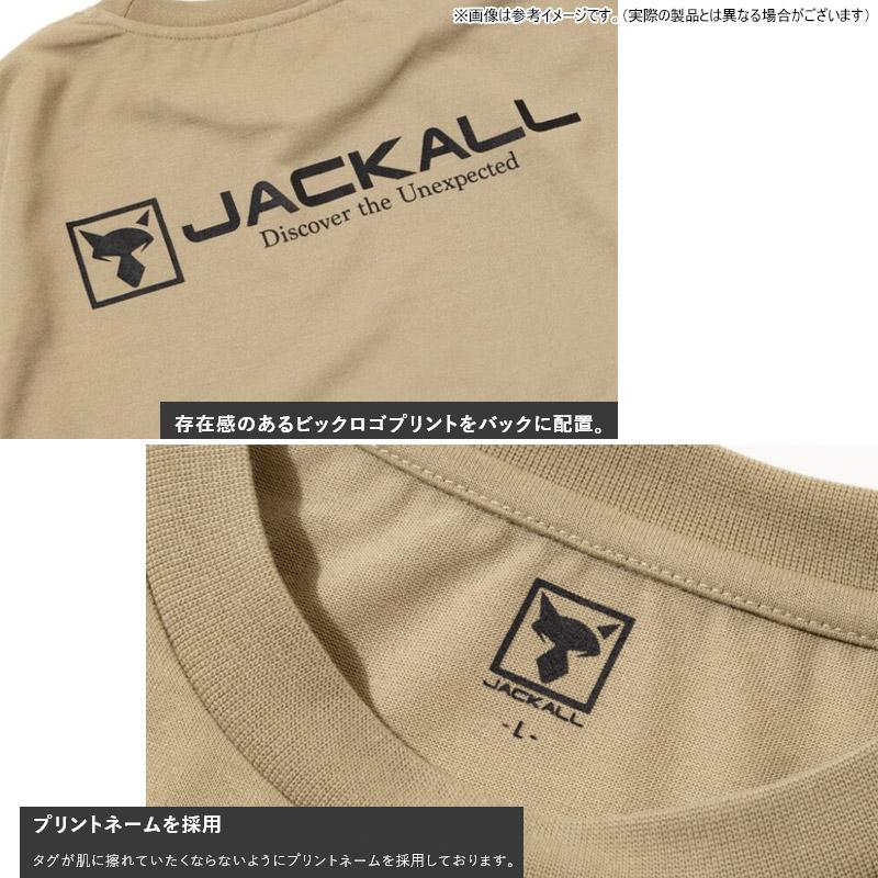 JACKALL ジャッカル バックロゴTシャツ TS-A002 ブラック 【メール便配送可】 【まとめ送料割】 : 釣具のバスメイトインフィニティ - 通販 - Yahoo!ショッピング