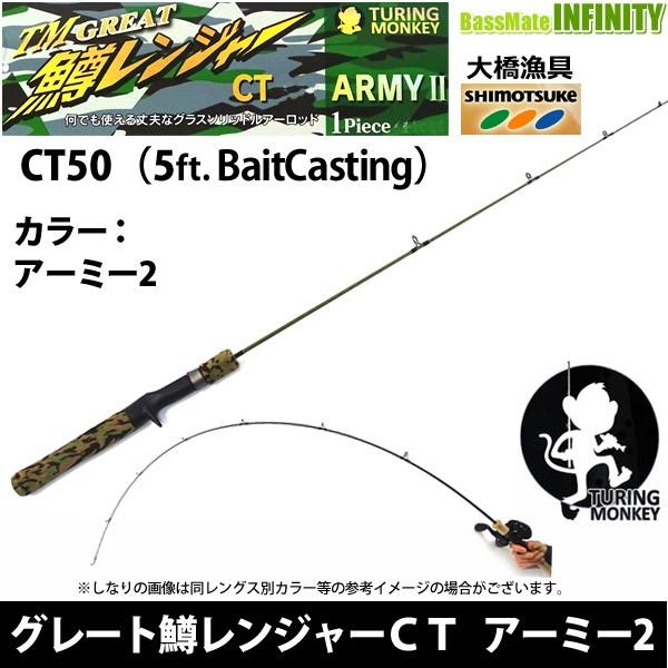 SHIMOTSUKE（シモツケ） 【在庫限定特価】大橋漁具 TURING MONKEY グレート鱒レンジャー CT50 ARMY アーミー 2【bsr002】 : 釣具のバスメイト ...