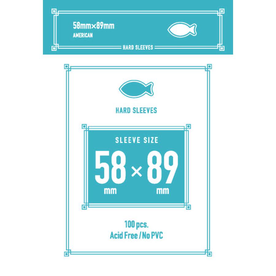 Engamesスリーブ アメリカンサイズハード 58*89mm : バトンストア Yahoo!店 - 通販 - Yahoo!ショッピング