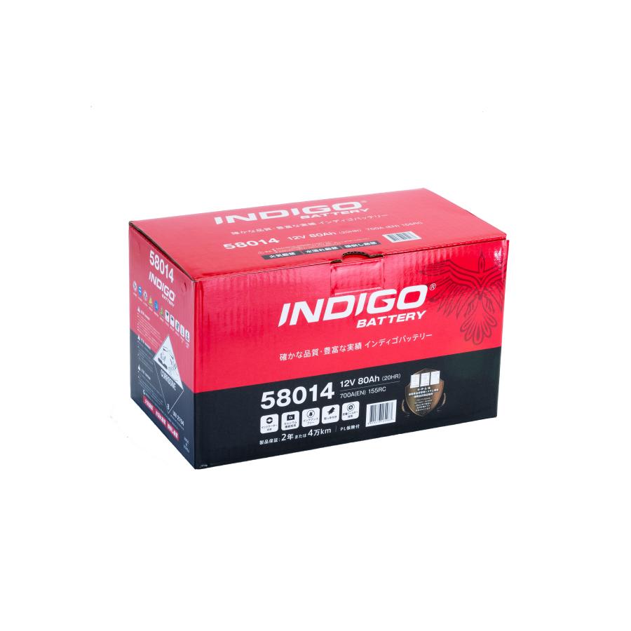 INDIGO インディゴ（INDIGO）バッテリー 58014 欧州車用 : 九州トータルプランニング - 通販 - Yahoo!ショッピング