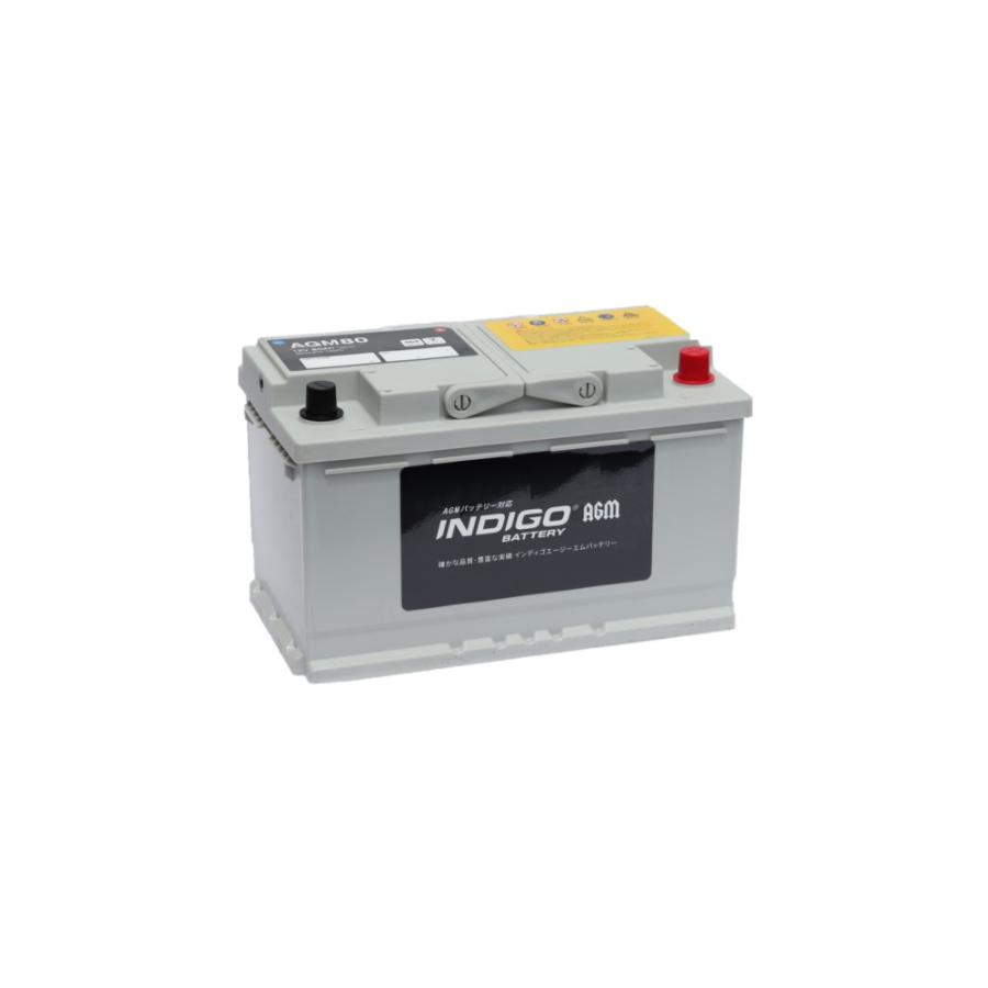 INDIGO（自動車用品） インディゴ（INDIGO）AGMバッテリー AGM80 欧州車用 : 九州トータルプランニング - 通販 ...