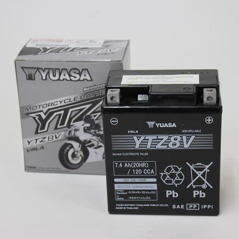 TAIWAN YUASA（台湾ユアサ） YUASA YTZ8V (液入充電済) HONDA PCX / YAMAHA YZF 適合 GTZ8V ...