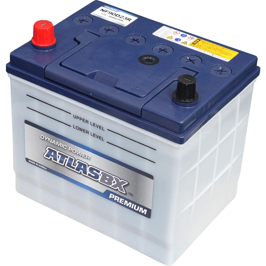 充電制御車 標準車 OK！Hankook ATLAS BX NF90D23R (55D23R 60D23R 65D23R 70D23R ...