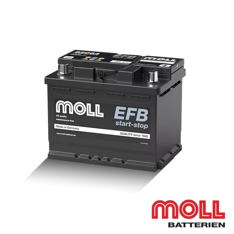 MOLL（モル） EFB LN2 64Ah 620CCA MOLL 82064 バッテリー アイドリングストップ車対応 Porsche ...