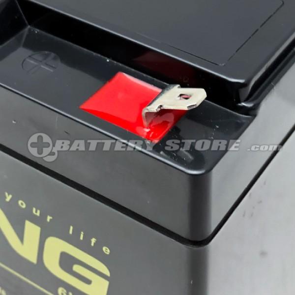 業務、産業用 WP9-6A（産業用鉛蓄電池） 6V 9Ah LONG 長寿命・保証書付き 電動乗用玩具 防災 防犯 システム機器 UPS(無停電電源装置) 対応 サイクルバッテリー :lo ...