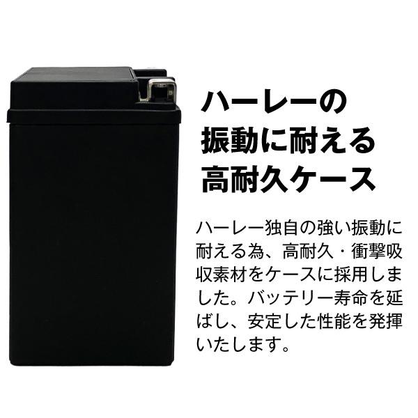 SUPER NATTO バイク バッテリー 65958-04S 65958-04B 65958-04C 互換 お得 2点セット ...