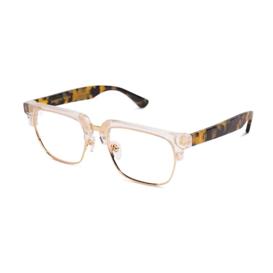 9five 9FIVE / nine five ナインファイブ Belmont Oasis & 24K Gold Clear Lens ...