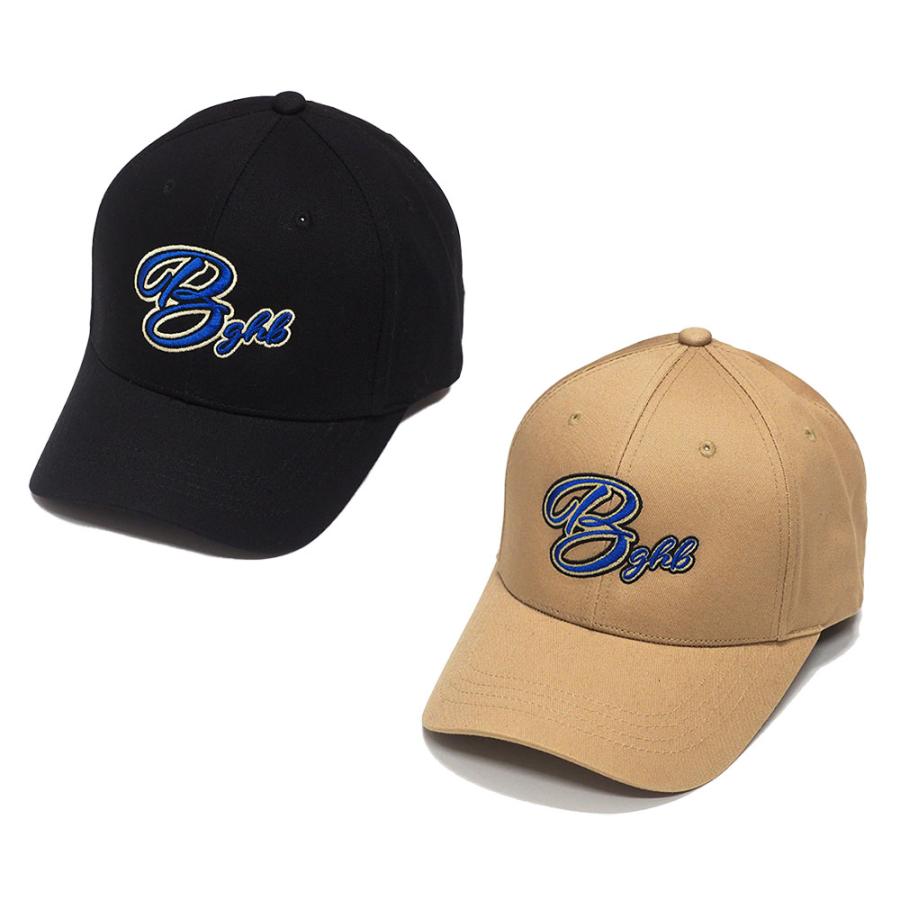 BAGARCH バガーチ 6 PANEL CAP -SCRIPT- BH-1560 キャップ 帽子 6パネルキャップ ロゴ 刺しゅう ワンポイント シンプル ストリート ...