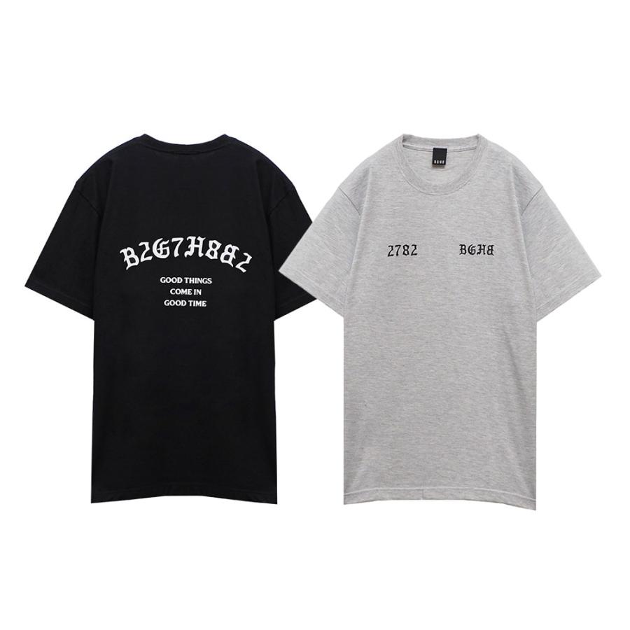 BAGARCH バガーチ DOUBLE LOGO-TS BH-1628 Tシャツ 半袖 BGHB 2782 ブランドロゴ アーチロゴ 大人気 ...