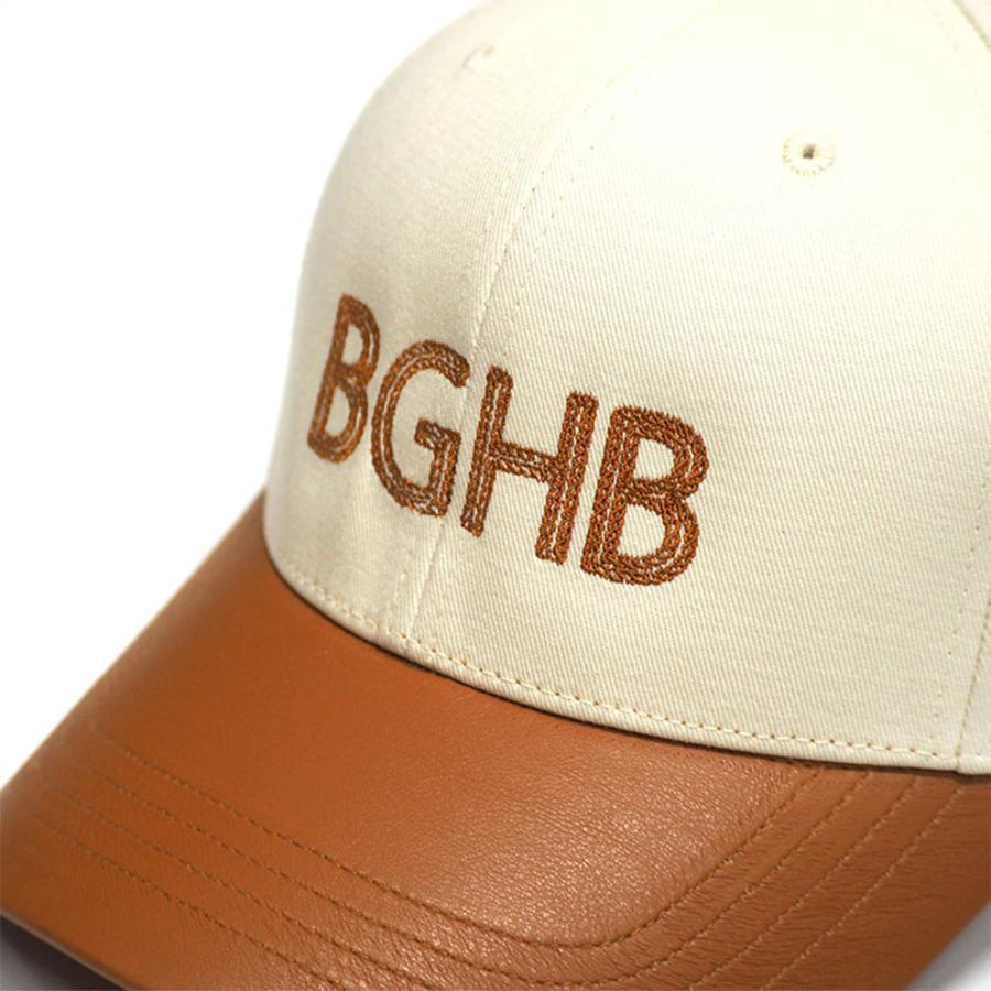BAGARCH（バガーチ） PU LEATHER VISOR 6 PANEL CAP -WESTERN- BH-1663 キャップ ハット ...