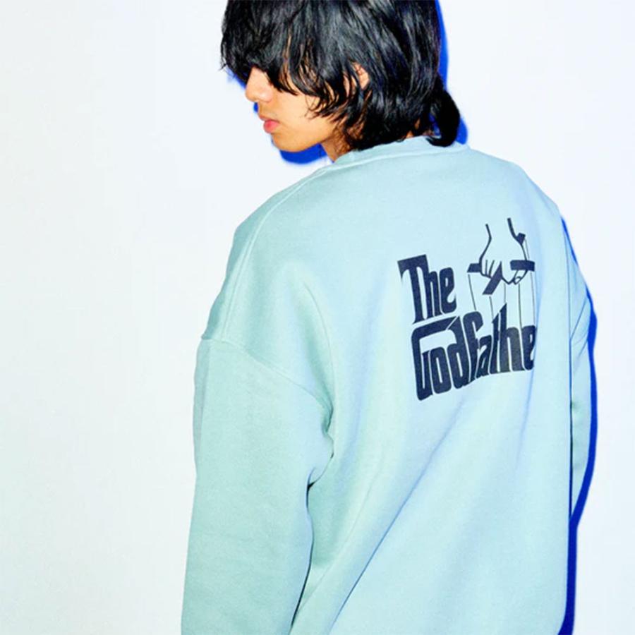 CLUCT クラクト × GODFATHER ゴッドファーザー O [CREW SWEAT CLUCT クラクト × GODFATHER ゴッドファーザー O [CREW SWEAT