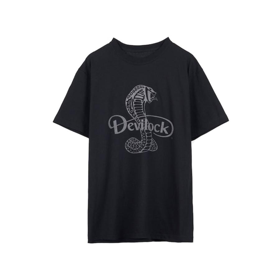 DEVILOCK Devilock デヴィロック COBRAロゴ & FIRE TATTOOロゴリフレクターTEE Tシャツ 半袖 メンズ ブランド ストリート ストリート系 デザイン ...