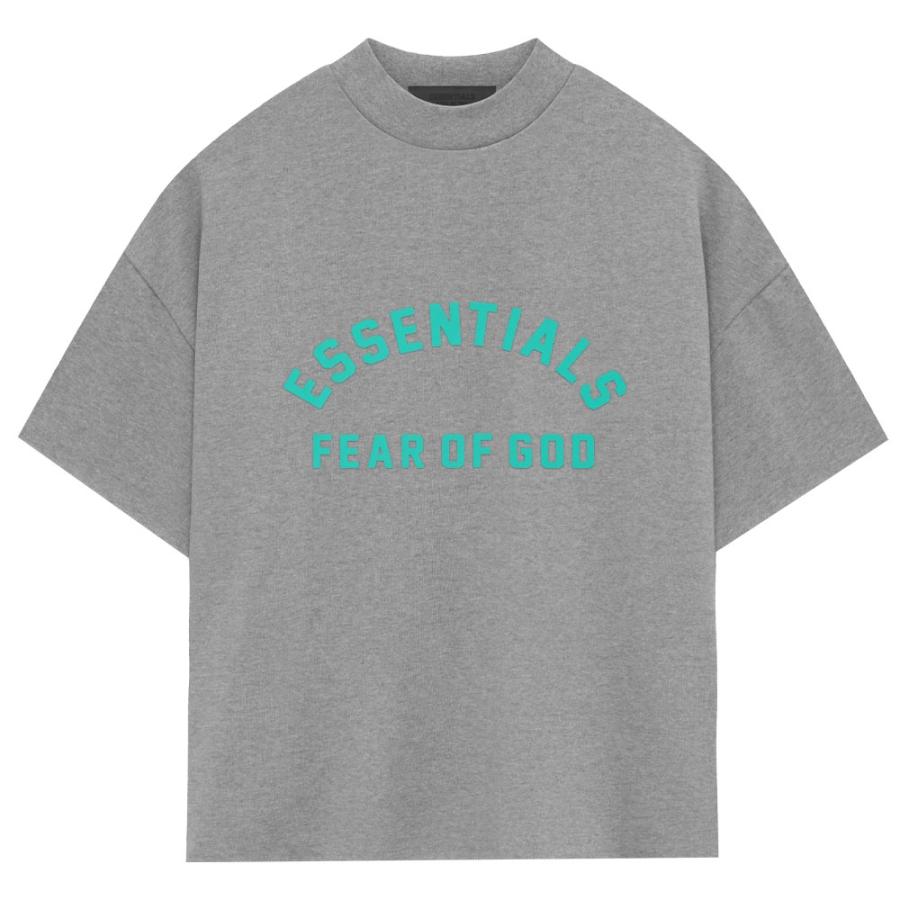 FEAR OF GOD FOG ESSENTIALS フィアオブゴッド エッセンシャルズ 24SS FRONT LOGO SS TEE Tシャツ 半袖 オーバーサイズ シンプル ...