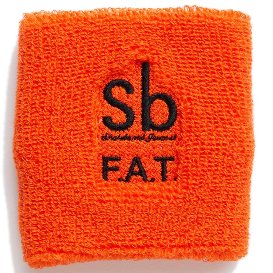 FAT エフエーティー JU09 F32520-AC02 リストバンド ブランドロゴ ワンポイントロゴ 伸縮性 シンプル ストリート カジュアル アクセント : BATTLELINE - 通販 ...