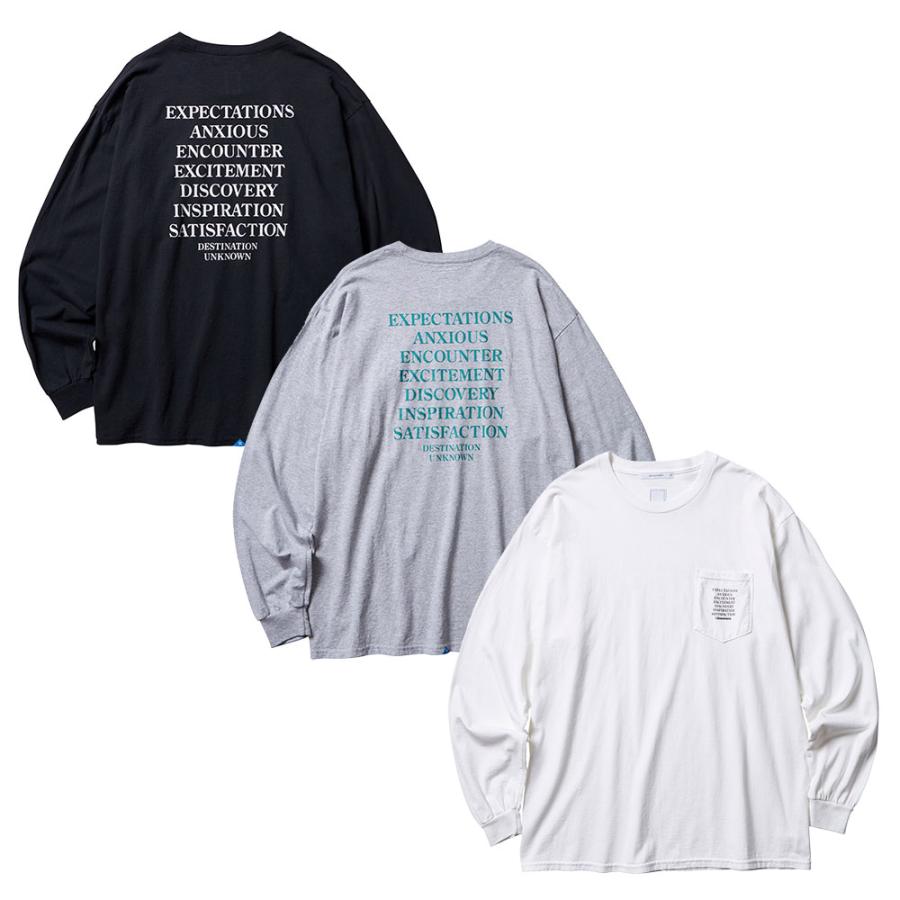 Liberaiders リベレイダース POCKET L/S TEE 785022403 ロンT Tシャツ カットソー 長袖 6.0oz フロスト加工 ポケット : liberaiders ...