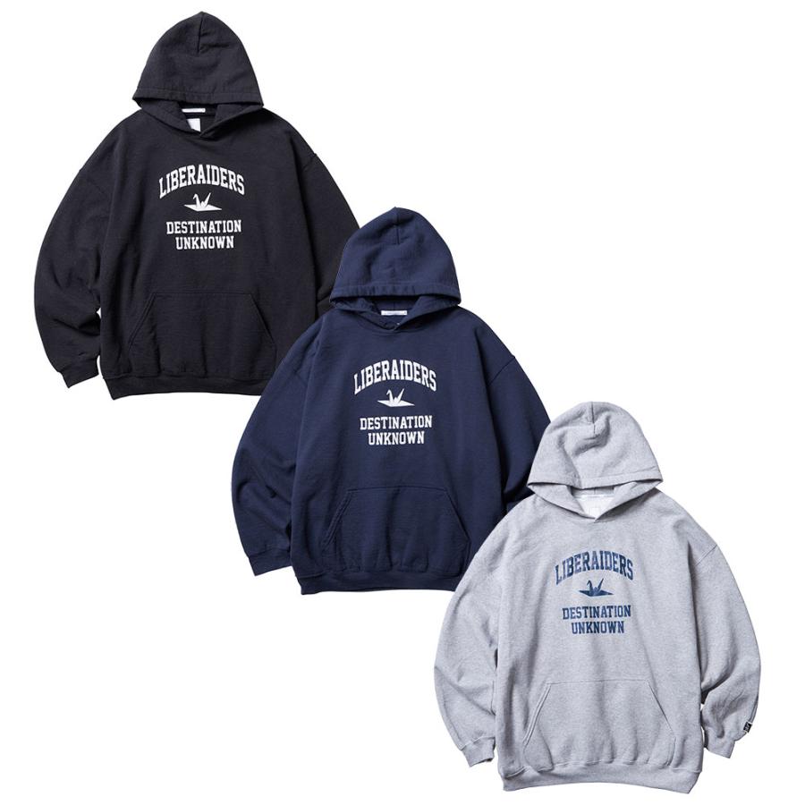 Liberaiders リベレイダース COLLEGE LOGO HOODIE 783072403 フーディー パーカー スウェット プルオーバー 8.0oz : BATTLELINE ...