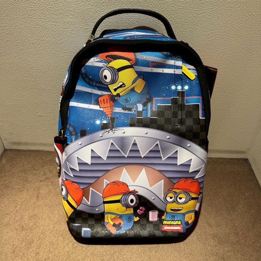 SPRAY GROUND スプレーグラウンド MINION AND SPRAYGROUND SIGN BACKPACK B7791 バッグ ...