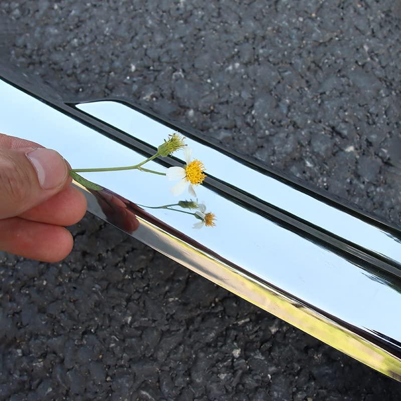 Onami 日産 エクストレイル サイドドアモール サイドドア ガーニッシュ 外装パーツ 用のNISSAN X-TRAIL T33/SNT33 ABS製 4P 鏡面仕上メッキ 22X-TR18 ...