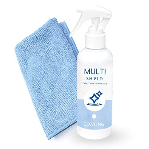[ SHIELD ] MULTI SHIELD 200ml (コーティング剤/クロス付き) 超撥水 キッチン シンク 洗面台 お風呂 トイレ スマホ 艶出し 保護 防汚 : wss ...