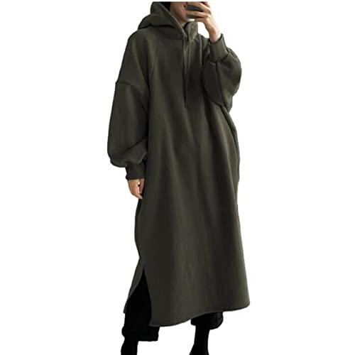 [1/2plus] [ニブンノイチプラス] ワンピース スウェット パーカー フード 付き スリット レディース : BAXON SHOP 本店 - 通販 - Yahoo!ショッピング