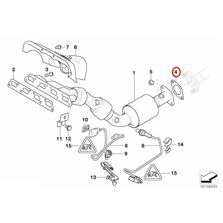 MINI ミニ マフラーガスケット R50 R52 R53 18111170941 優良品 : Bay side parts - 通販 - Yahoo!ショッピング