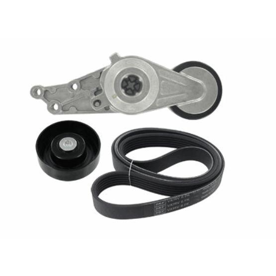 Audi（アウディ） ファンベルトテンショナー プーリー ファンベルト 3点セット A4 A6 06B903137D 06B903133E ...