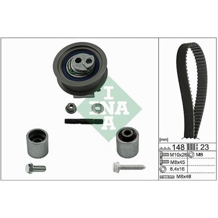 フォルクスワーゲン（Volkswagen） VW アウディ タイミングベルトテンショナーキット 06D109119B 06D109243C ...