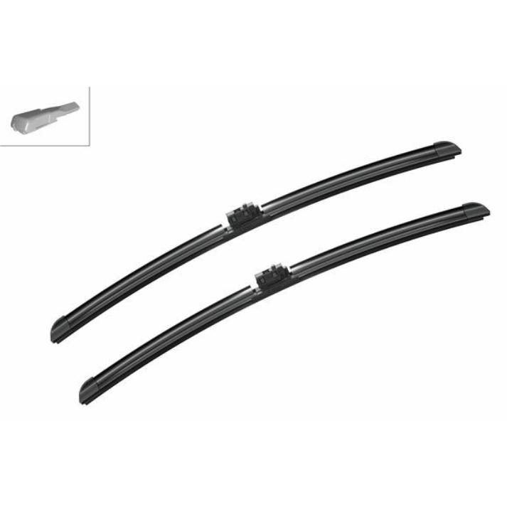 Mercedes-Benz ベンツ Cクラス W205 GLCクラス X253 ワイパーブレード フロント 左右セット 左ハンドル用 ...