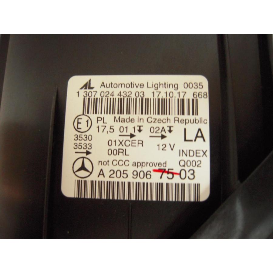 Mercedes-Benz ベンツ W205 ヘッドライト 左 2059067503 純正 : Bay side parts - 通販 ...