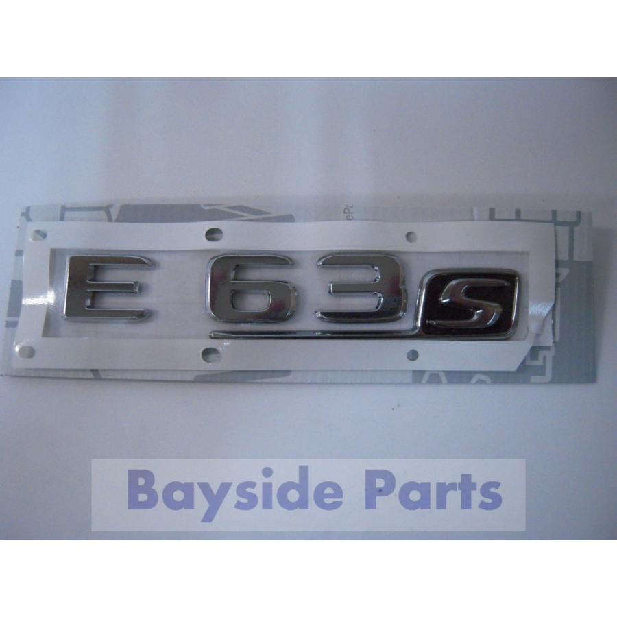Mercedes-Benz ベンツ エンブレム Eクラス W213 AMG「E63S」 純正 2138170300 : Bay side ...