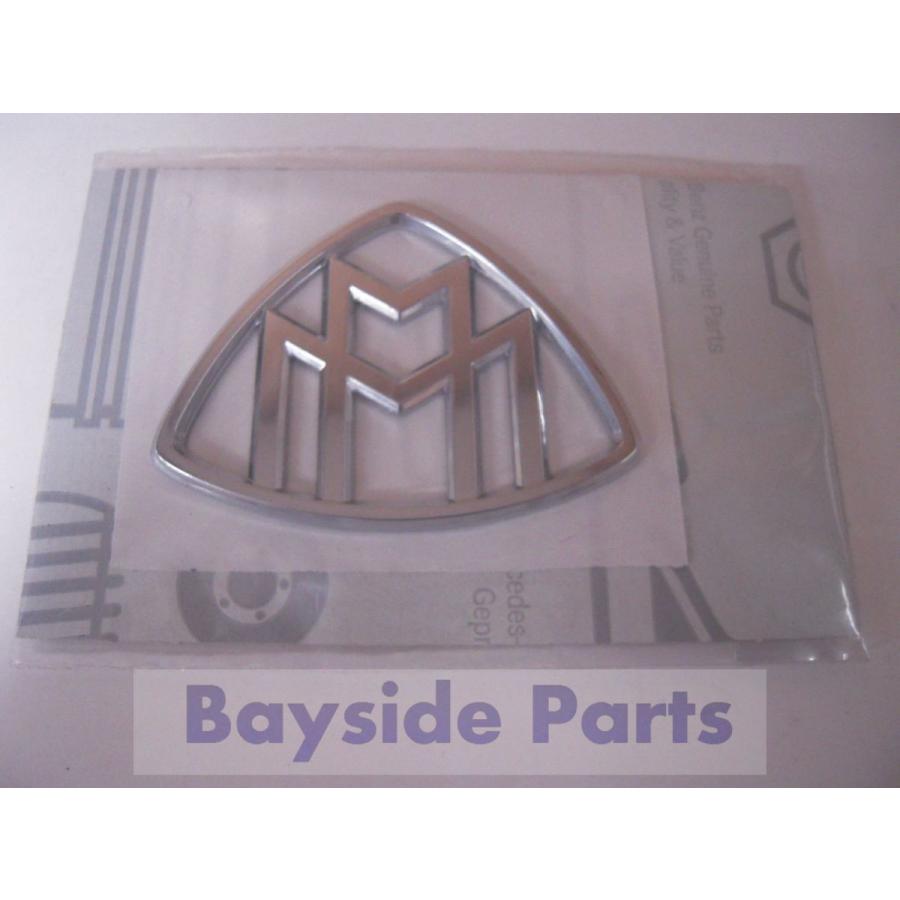 Mercedes-Benz ベンツ MAYBACH サイドピラーエンブレム 2228171200 純正 : Bay side parts ...