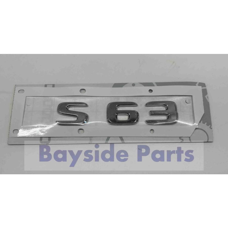 Mercedes-Benz メルセデスベンツ リアエンブレム Sクラス W222 S63 2228174800 純正品 : Bay side ...