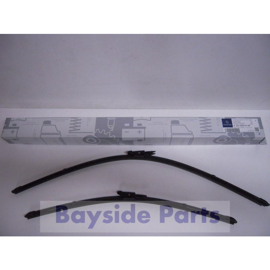 Mercedes-Benz ベンツ Mクラス Rクラス ワイパーブレード フロント 左右セット W164 W251 左ハンドル用 ...